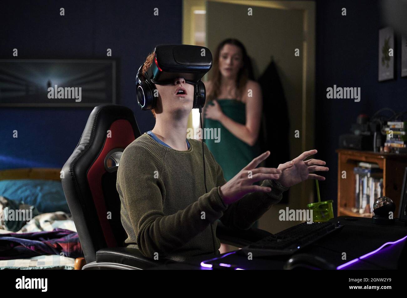 DEAD PIXELS, from left: Will Merrick, Charlotte Ritchie, Healthy ...