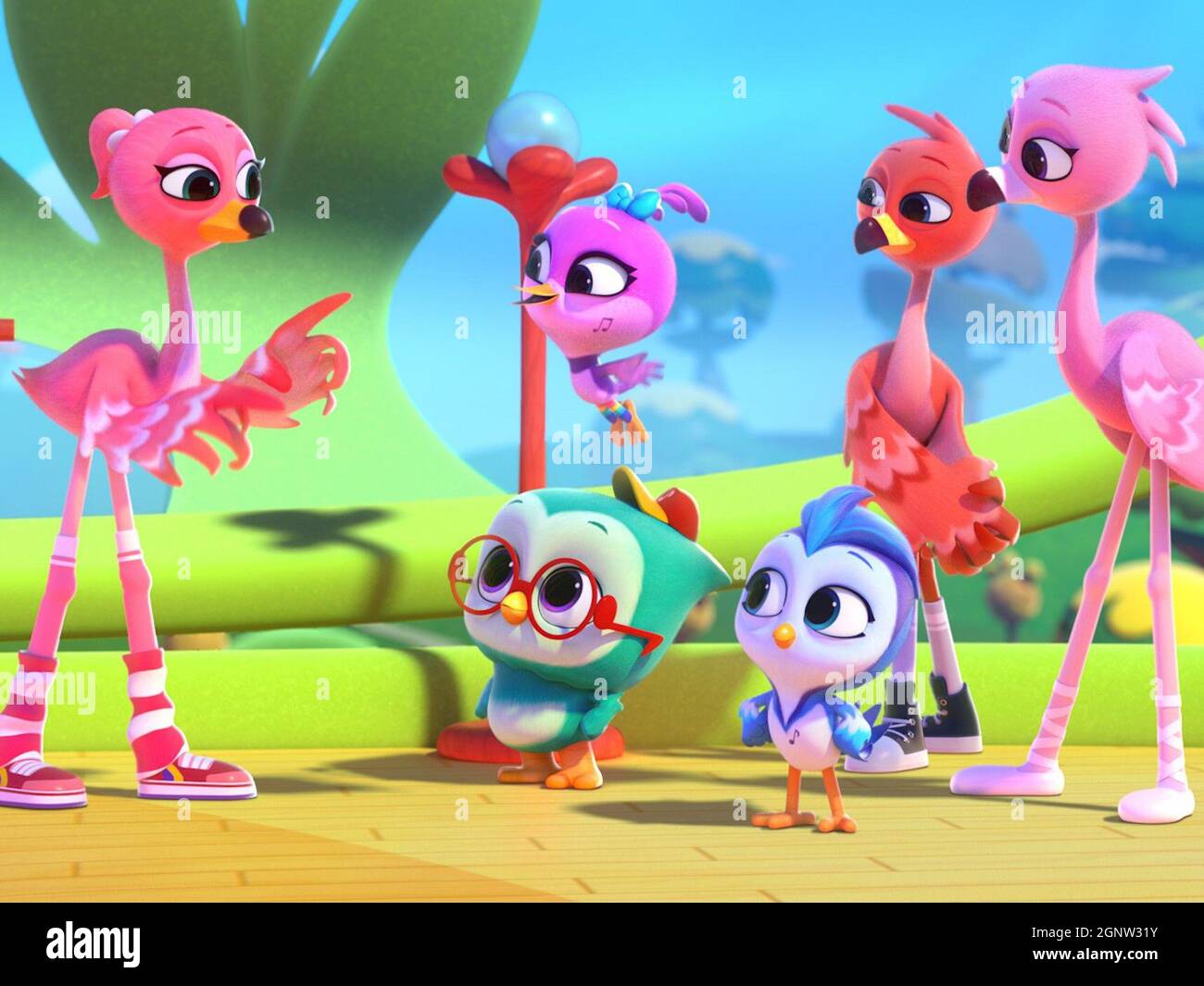 DO, RE & MI (aka DO RE AND MI), top center: Re (voice: Jackie Tohn ...