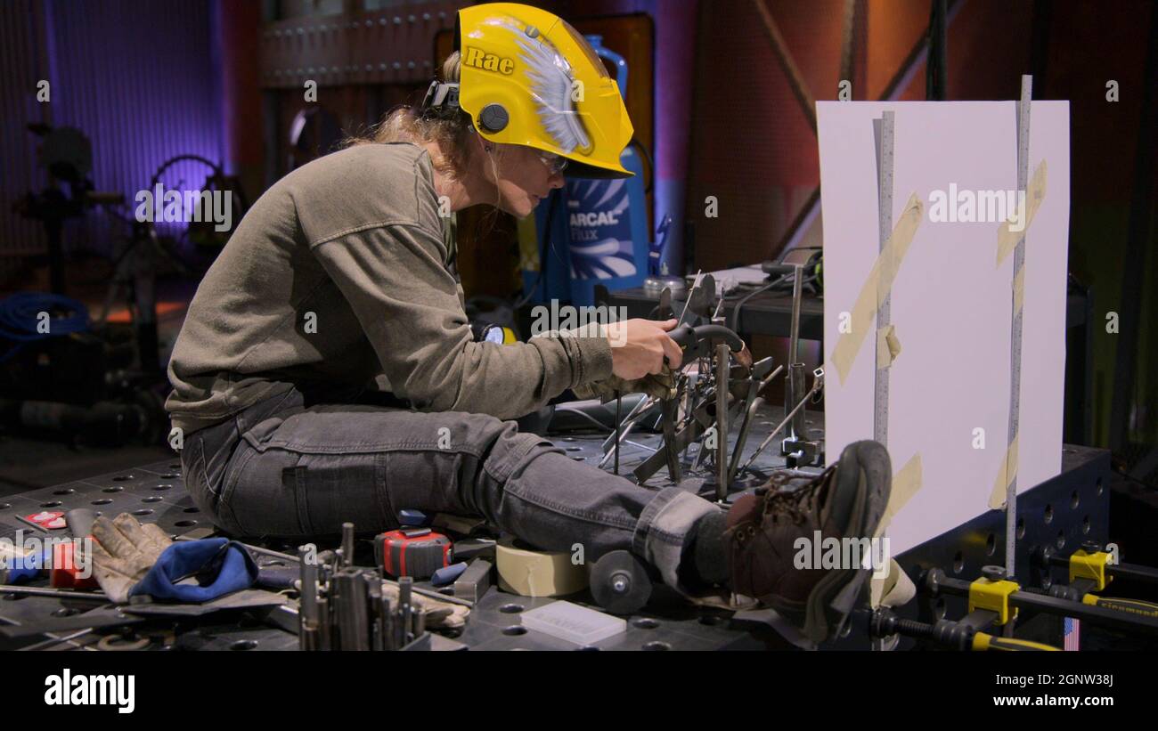 METAL SHOP MASTERS, contestant Rae Ripple, A Shadow of a Doubt ...