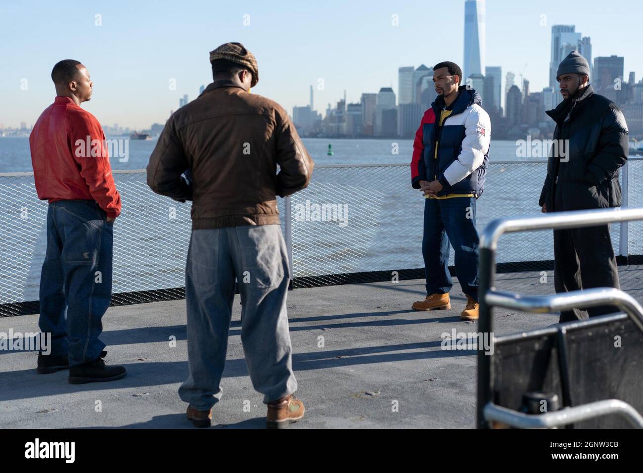 WU-TANG: AN AMERICAN SAGA, from left: Marcus Callender, Shameik Moore ...