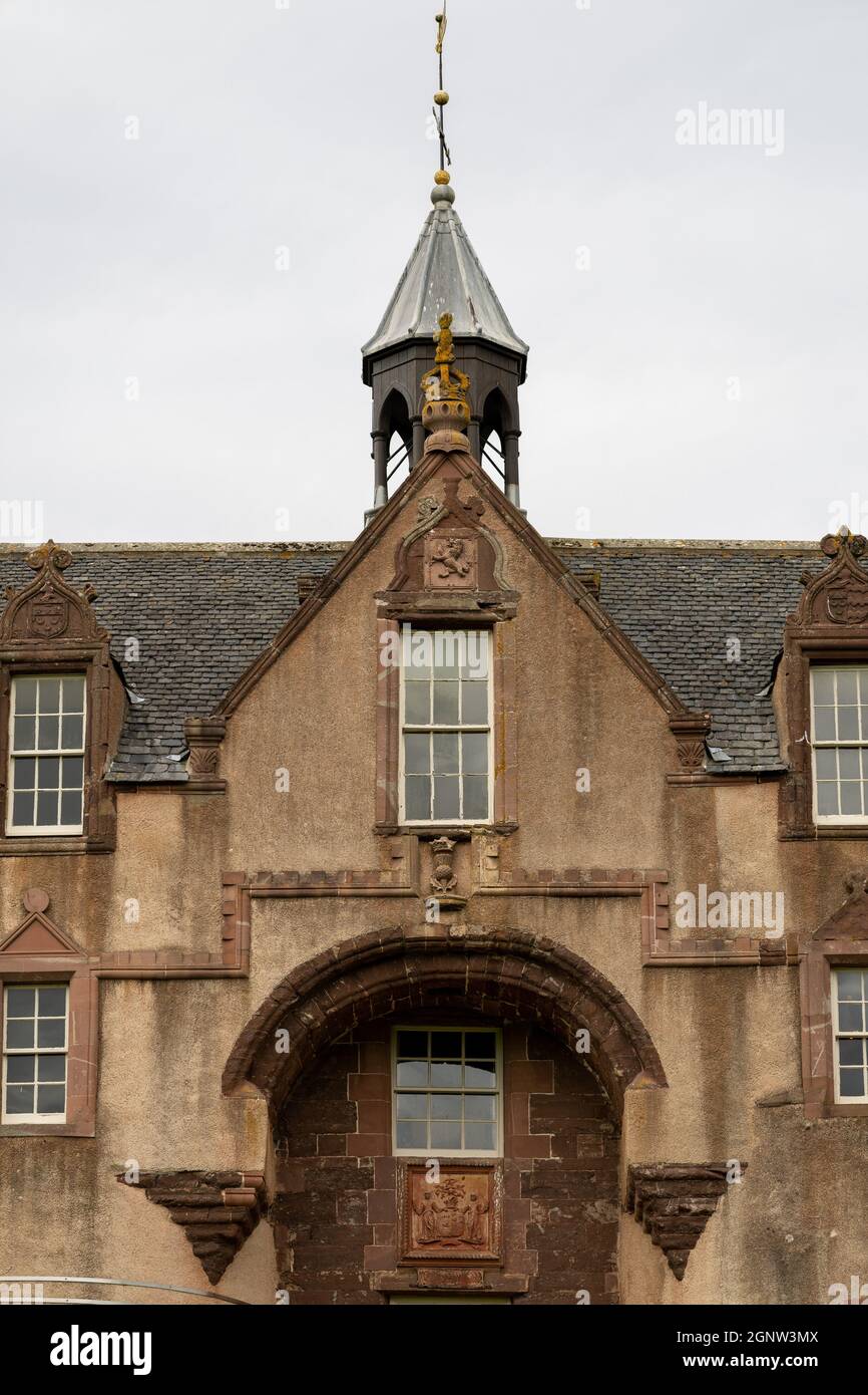 Fyvie Castle near Turriff in Aberdeenshire, Grampian Region, Scotland ...