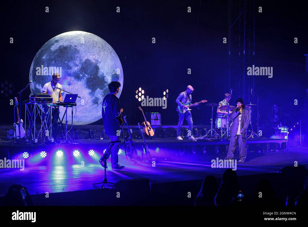Rome, Italy. 27th Sep, 2021. Arianna Del Ghiaccio aka Ariete, Italian ...