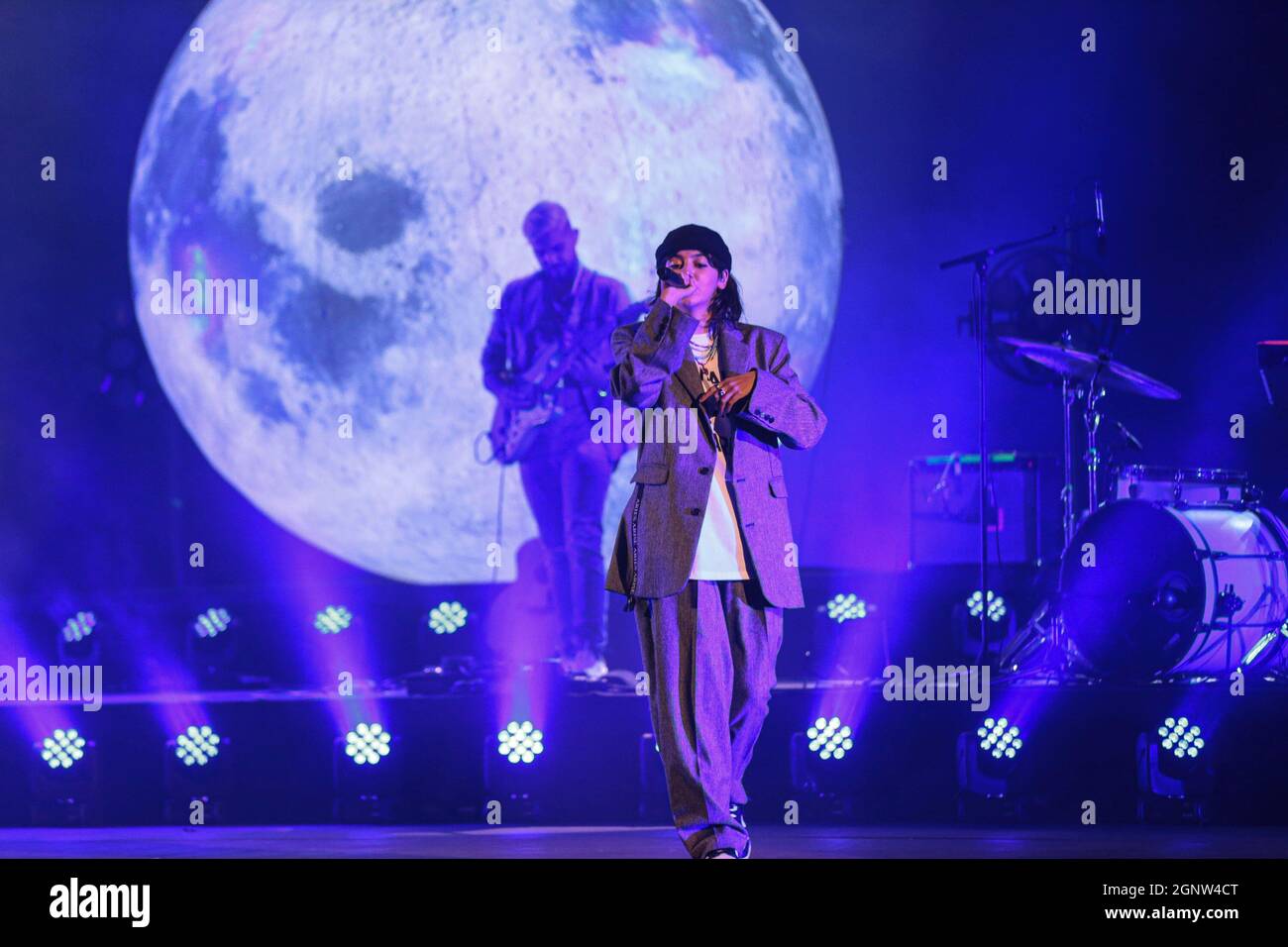 Rome, Italy. 27th Sep, 2021. Arianna Del Ghiaccio aka Ariete, Italian ...