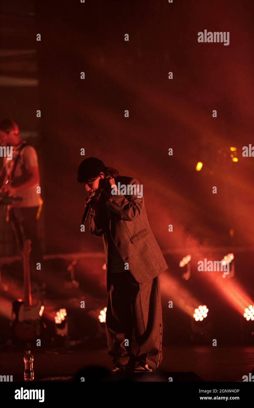 Rome, Italy. 27th Sep, 2021. Arianna Del Ghiaccio aka Ariete, Italian ...