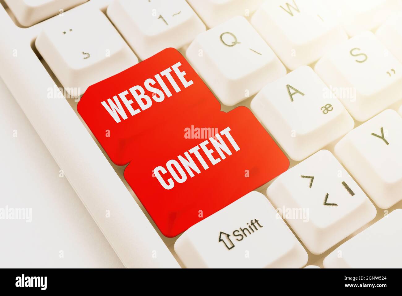 Sign displaying website content hi-res stock photography and images - Alamy