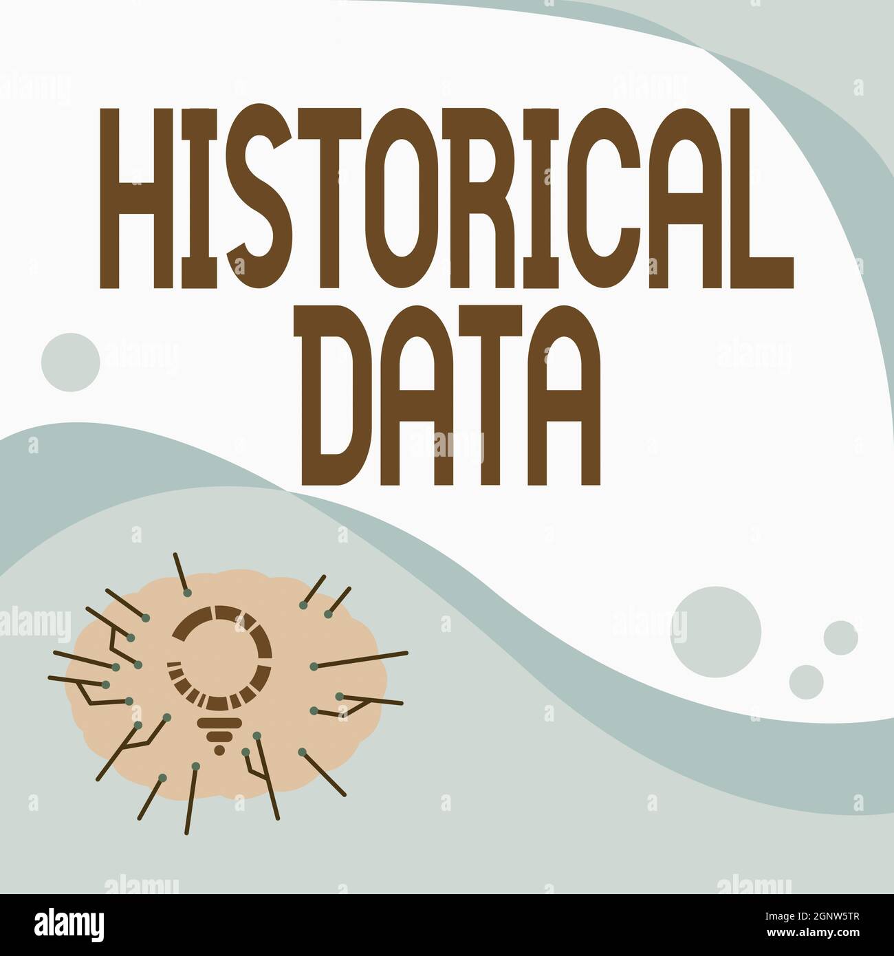 Writing displaying text Historical Data. Internet Concept collected ...