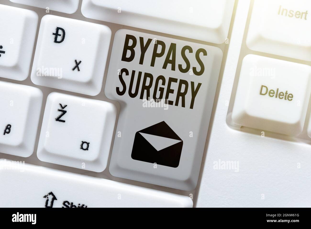 Writing displaying text Bypass Surgery. Internet Concept type of ...