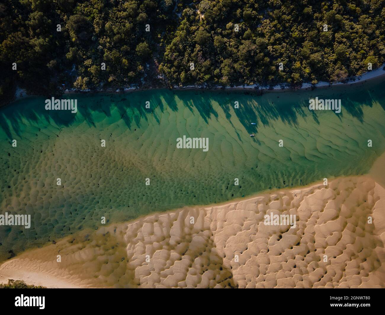 Dolphin Point Inlet at Burrill Lake, NSW, Australia Stock Photo - Alamy