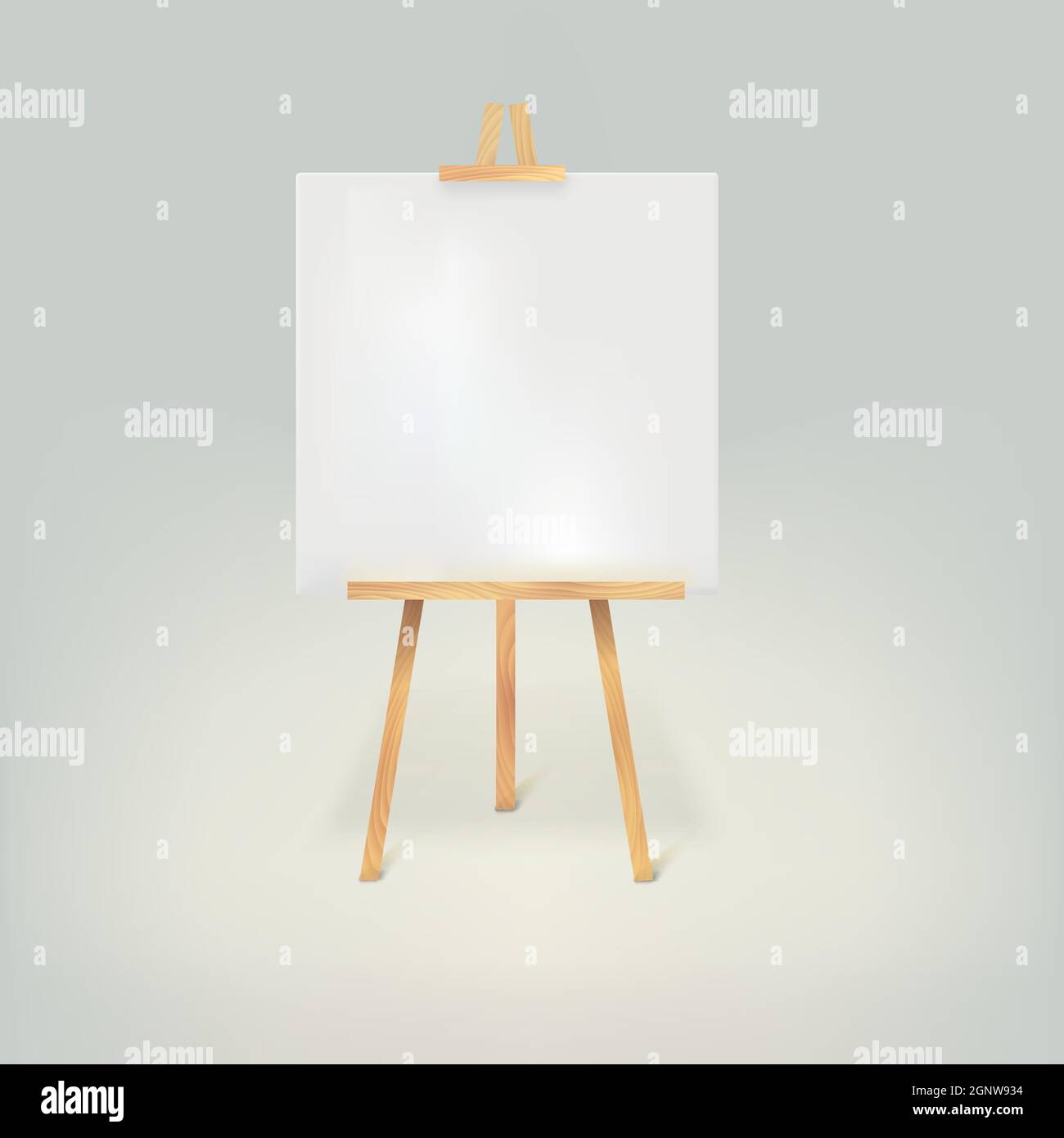 Square white wooden table Stock Vector Images - Alamy