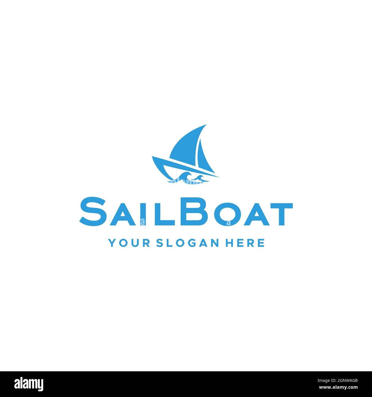 Sailing boat storm wave Cut Out Stock Images & Pictures - Alamy