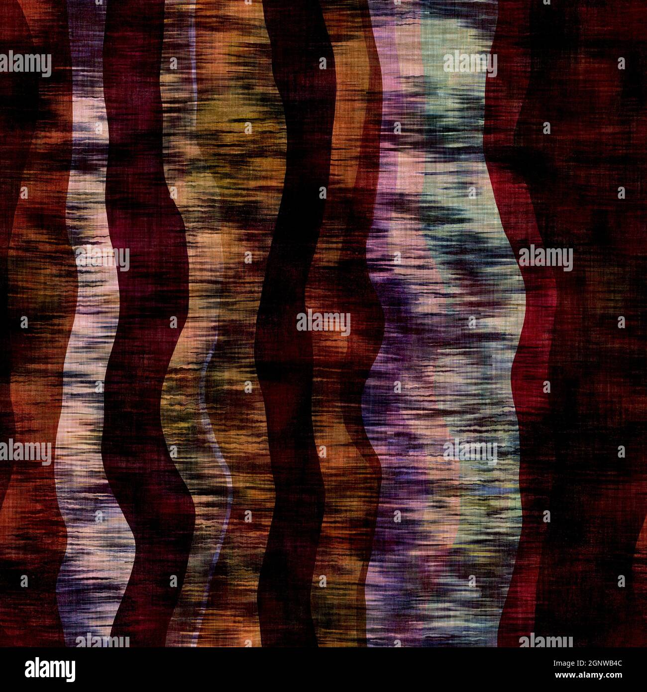 Funky camouflage space dyed style texture material. Seamless colorful ...