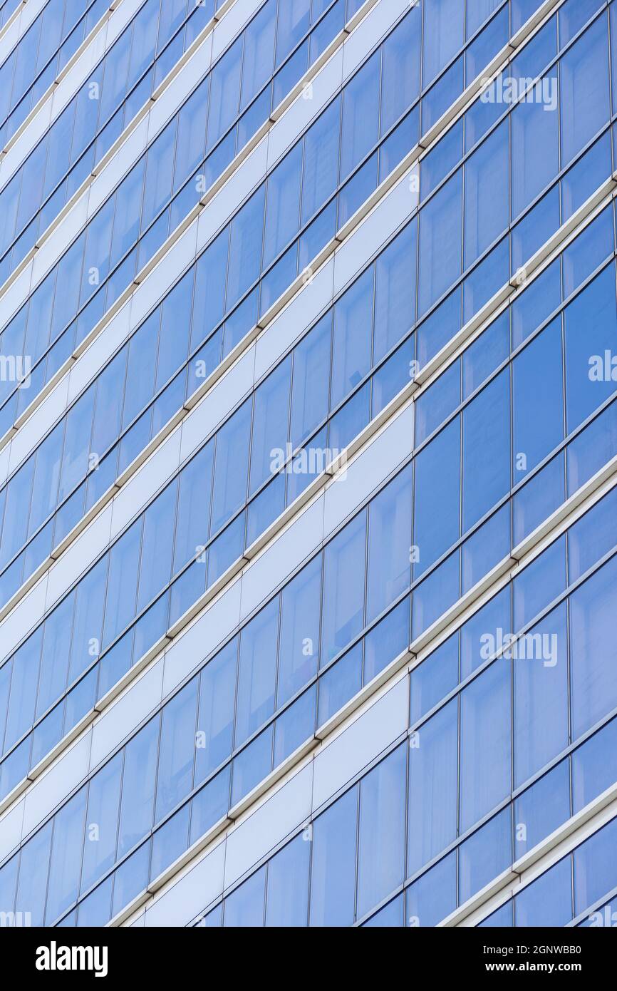 Business building with glass of windows background Stock Photo - Alamy