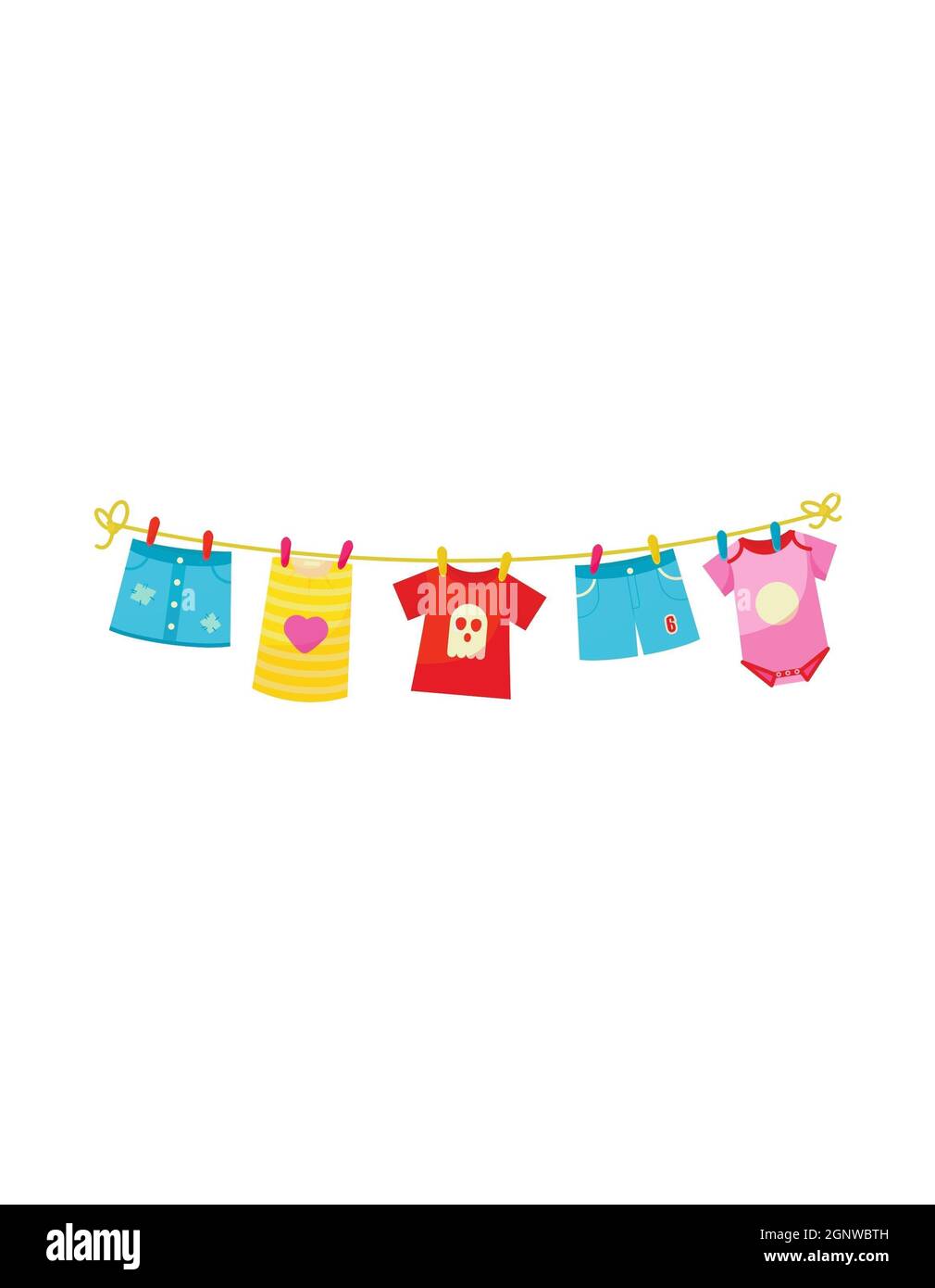 Clothes on shelf on blue background, shirt,pants,skirt,lady's wear ...