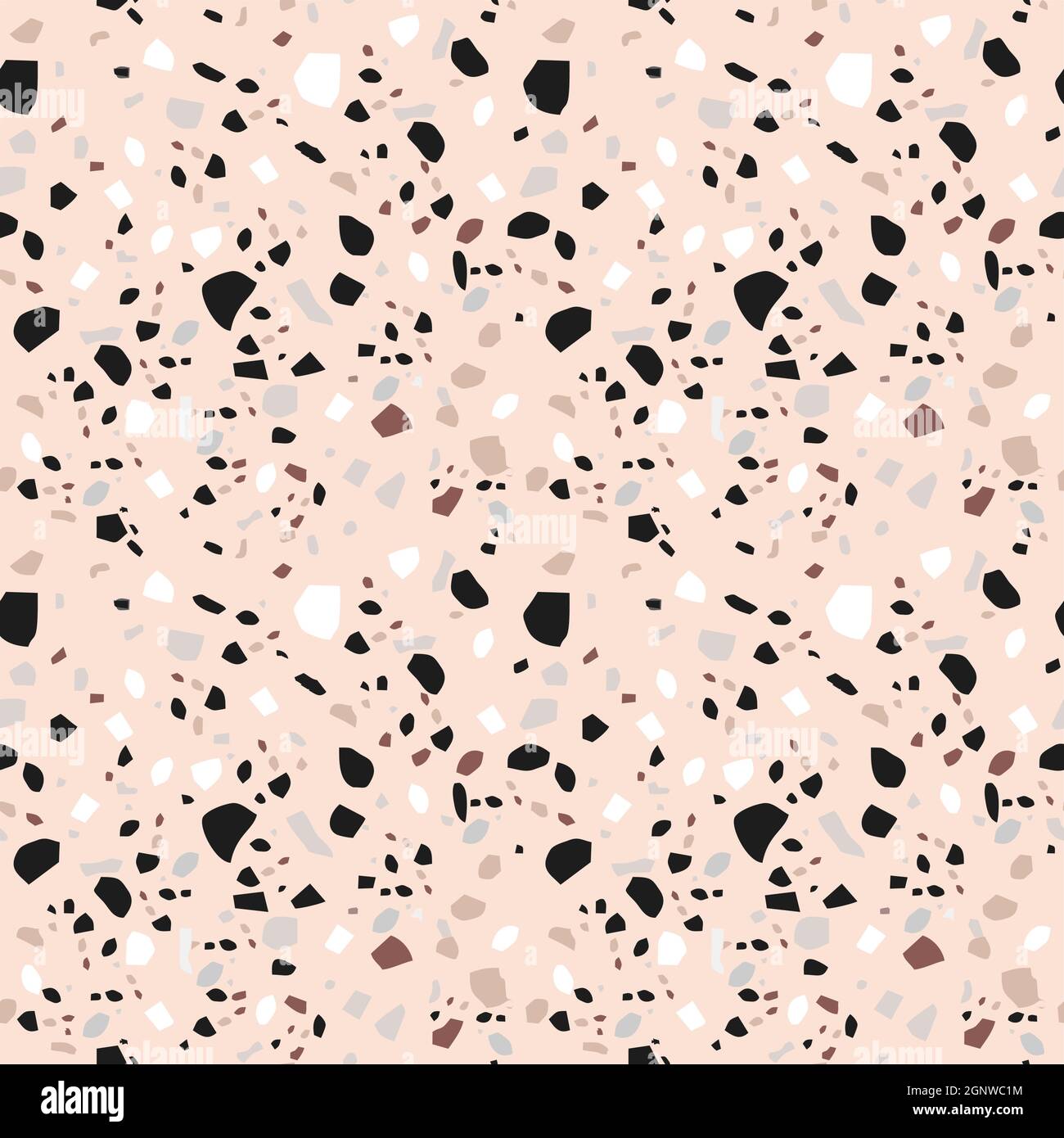 TERRAZZO TILE FLOOR, RETRO MOSAIC Stock Vector Image & Art - Alamy
