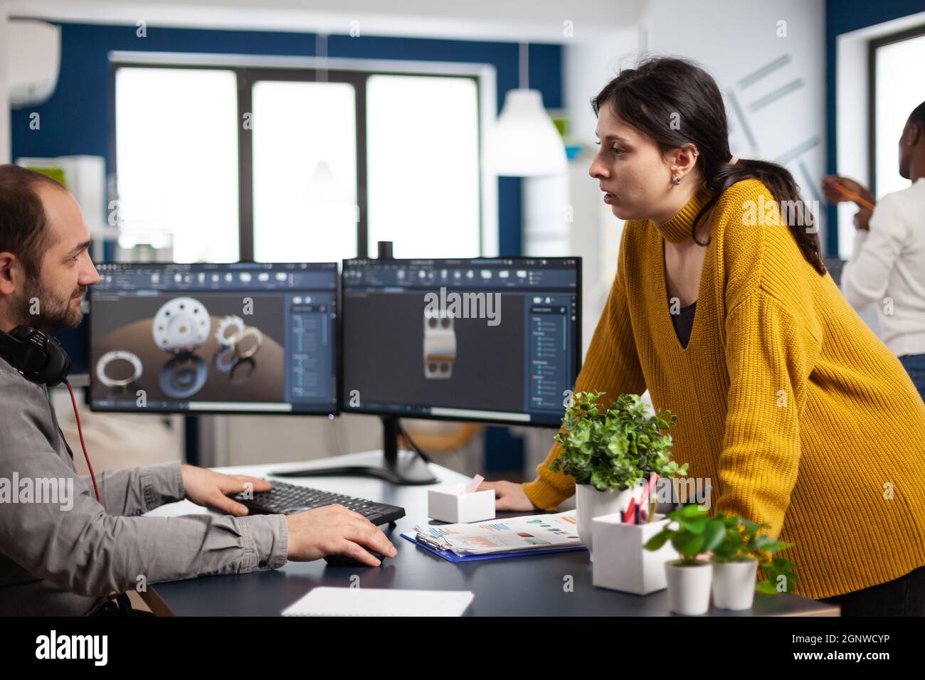 Cad program on pc hi-res stock photography and images - Alamy