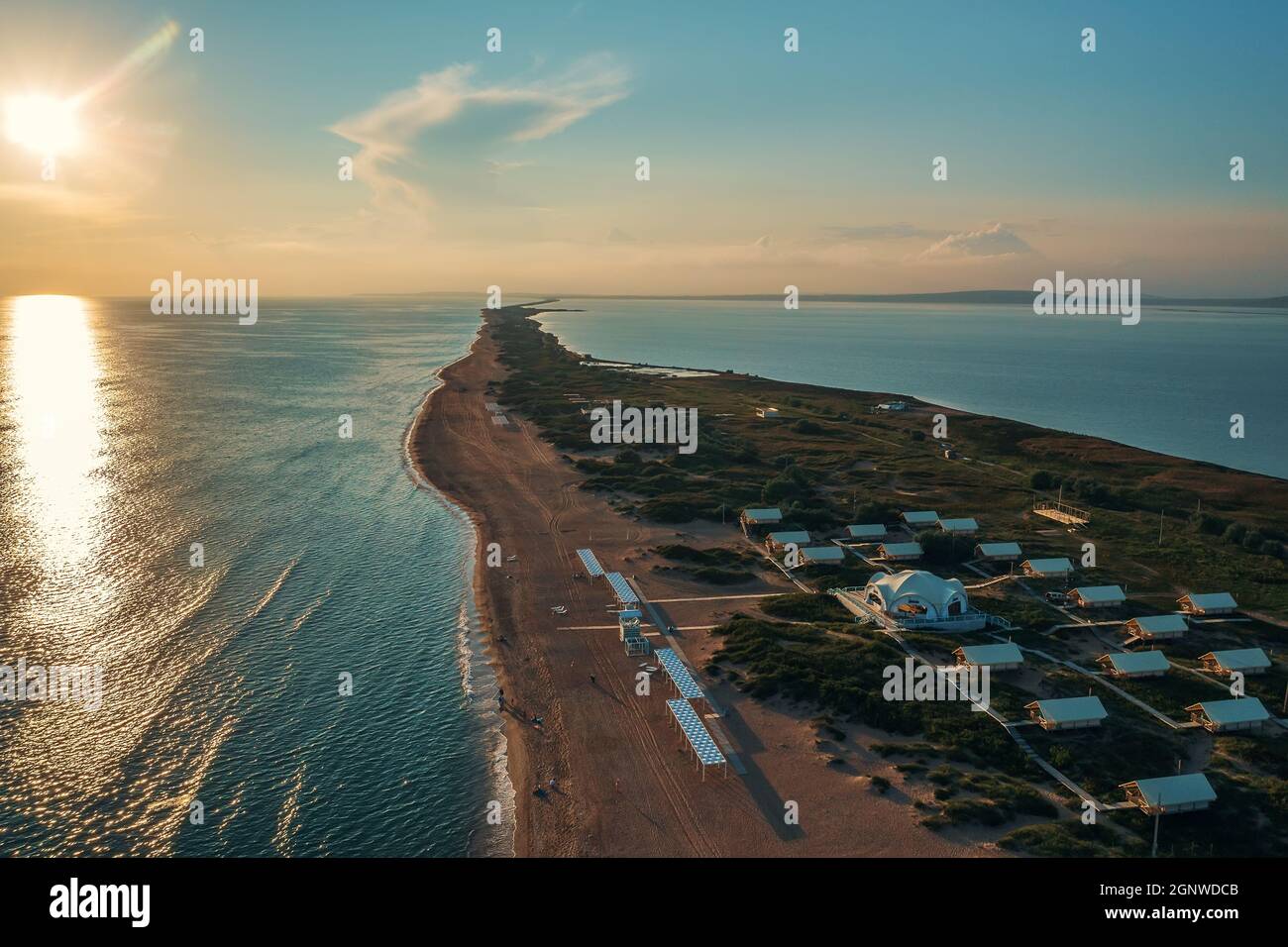 Sand spit aerial hi-res stock photography and images - Alamy