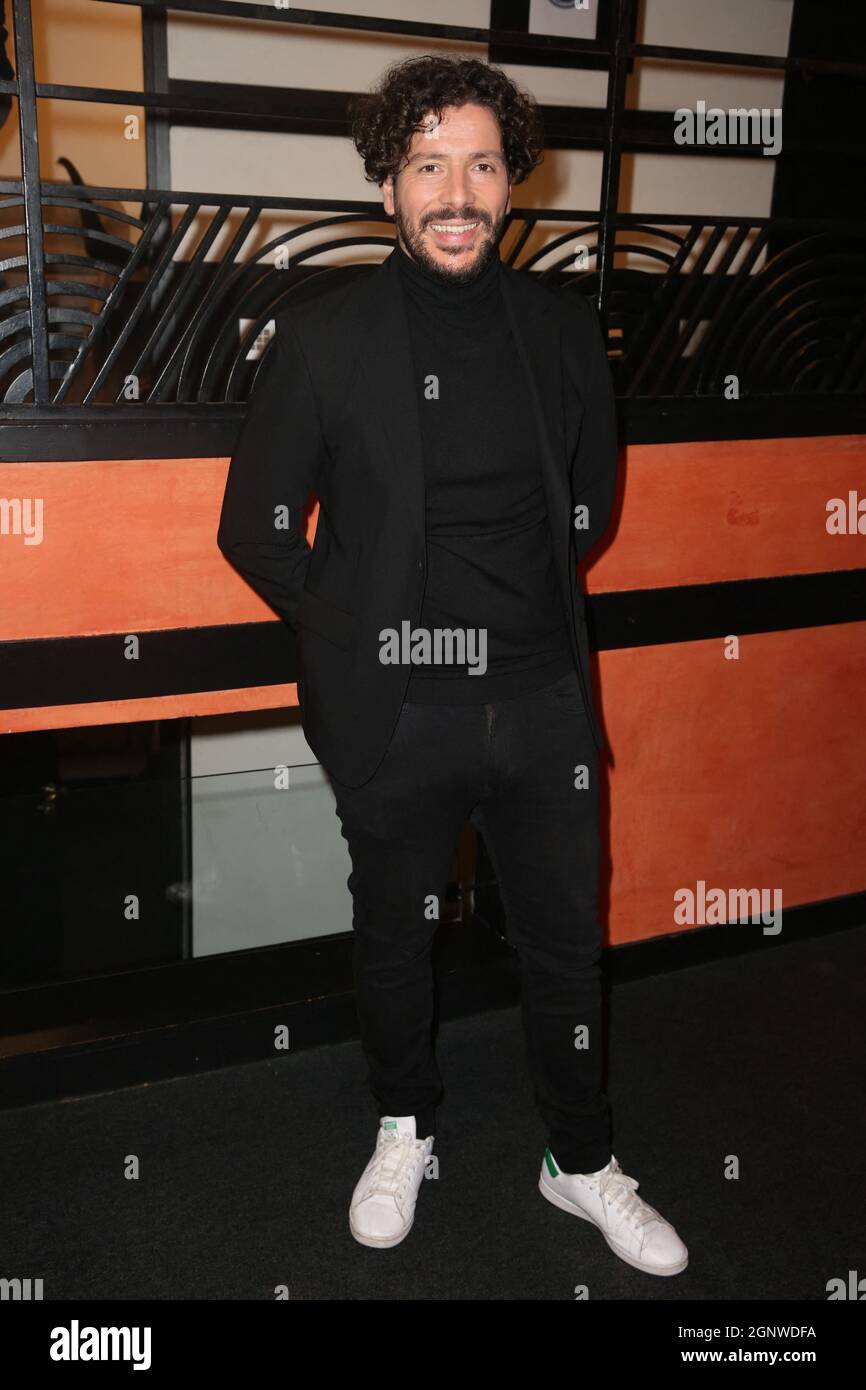 Redouane Bougheraba attending the 17th Nuit du Rugby 2021 at l'Olympia ...