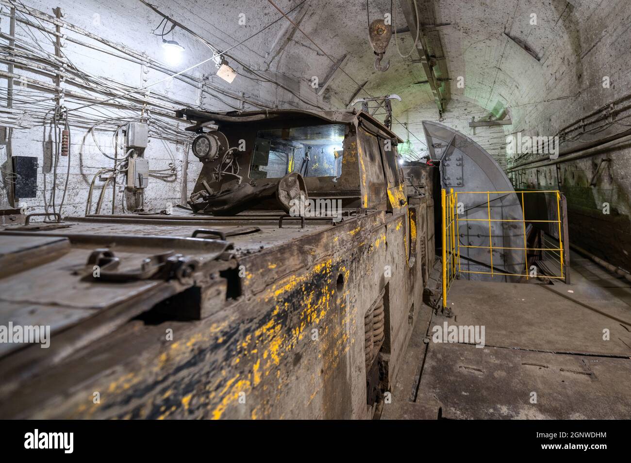 Special underground electric locomotive, electric transport for ...