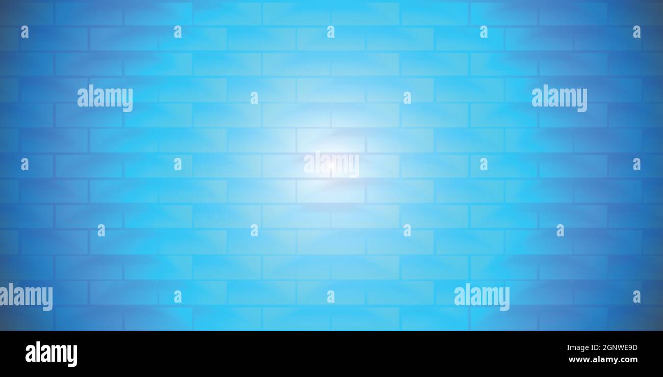 Abstract background light blue brick wall texture wallpaper ...