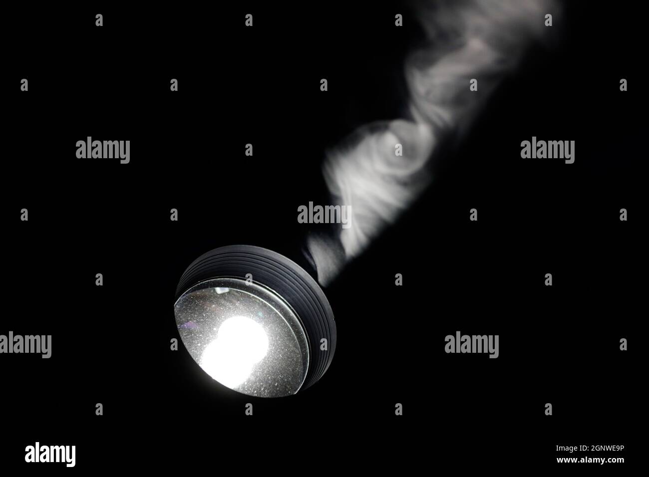 Bright spotlight in nightclub dust hi-res stock photography and images ...