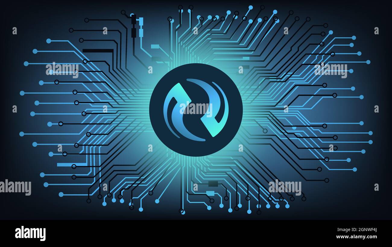 Injective Protocol INJ cryptocurrency token symbol of the DeFi project ...