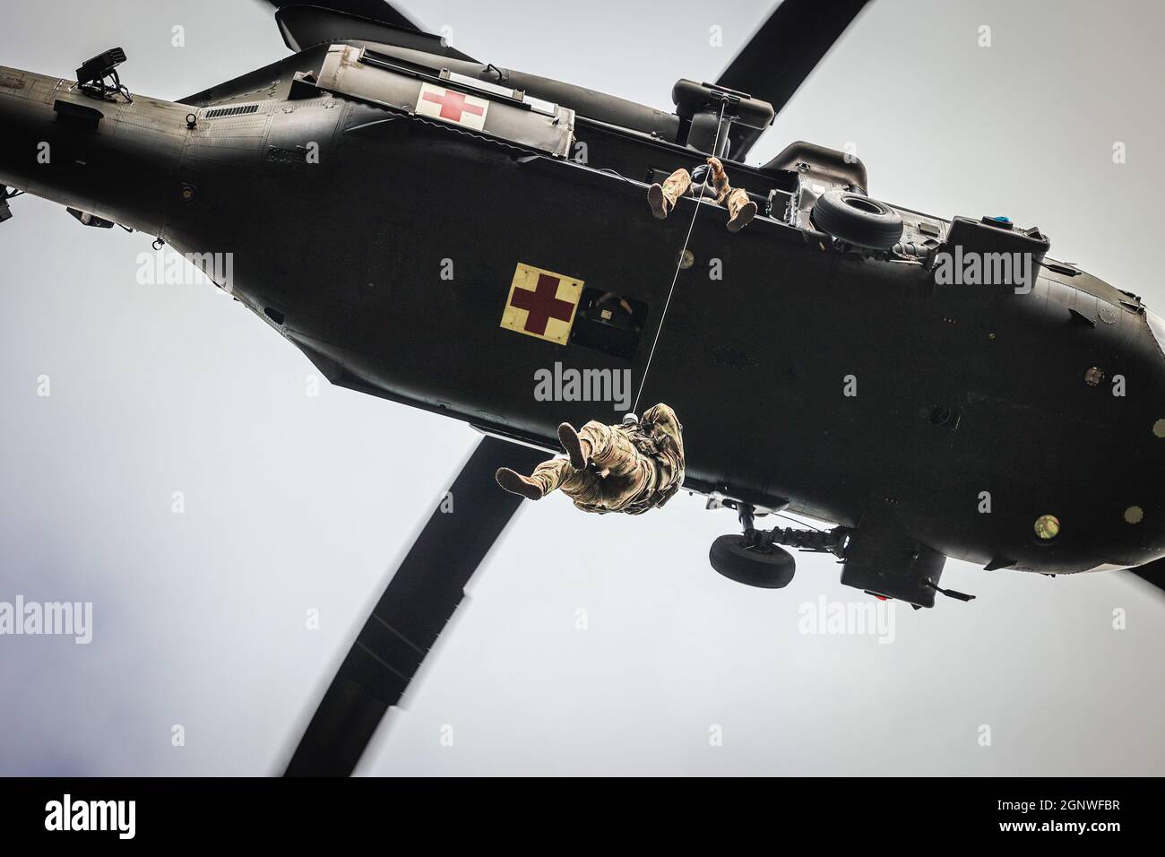 Jungle penetrator hoist hi-res stock photography and images - Alamy