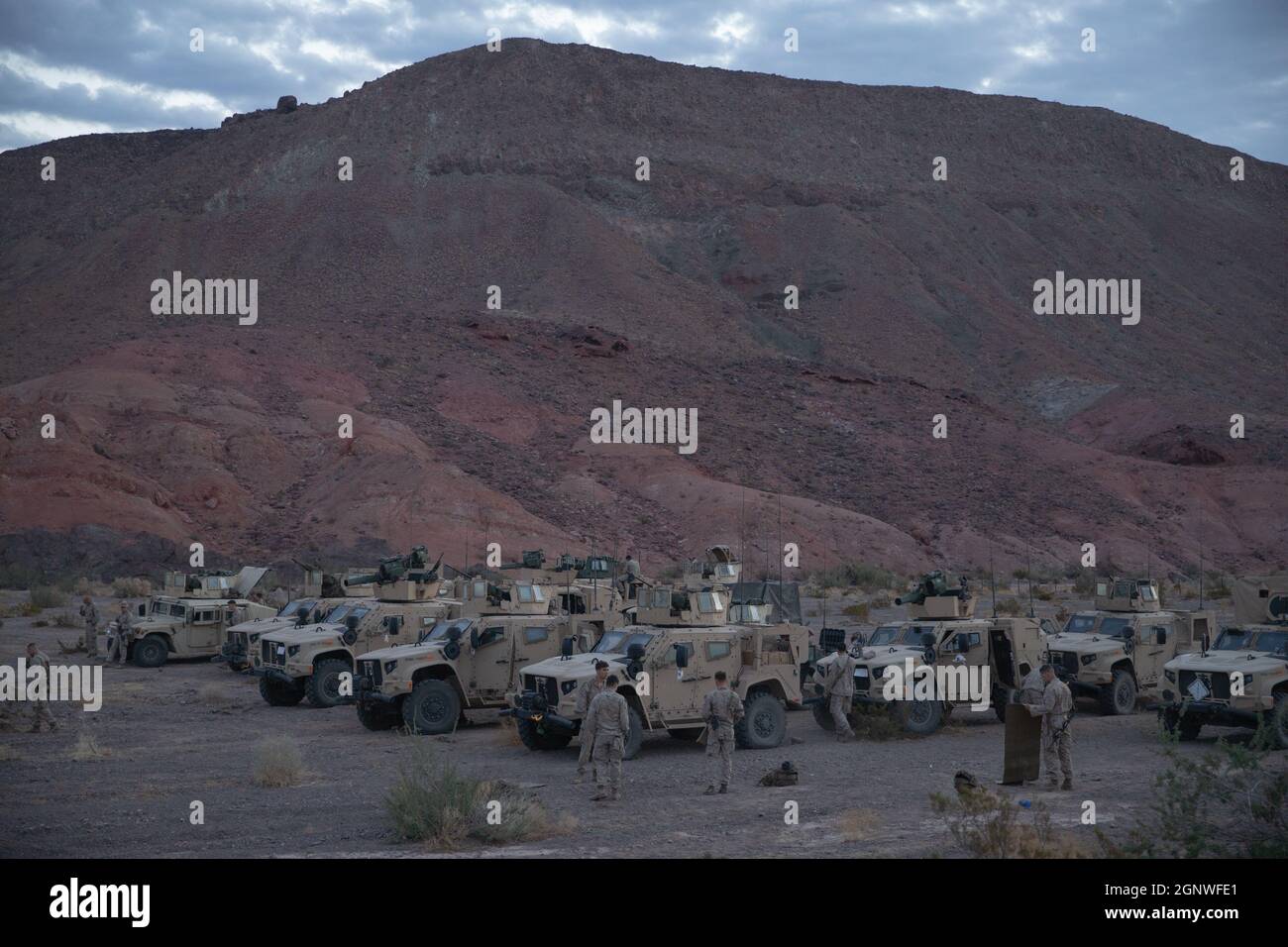 U.S. Marines with Combined Anti-Armor Team Platoon, 3rd Battalion, 2d ...