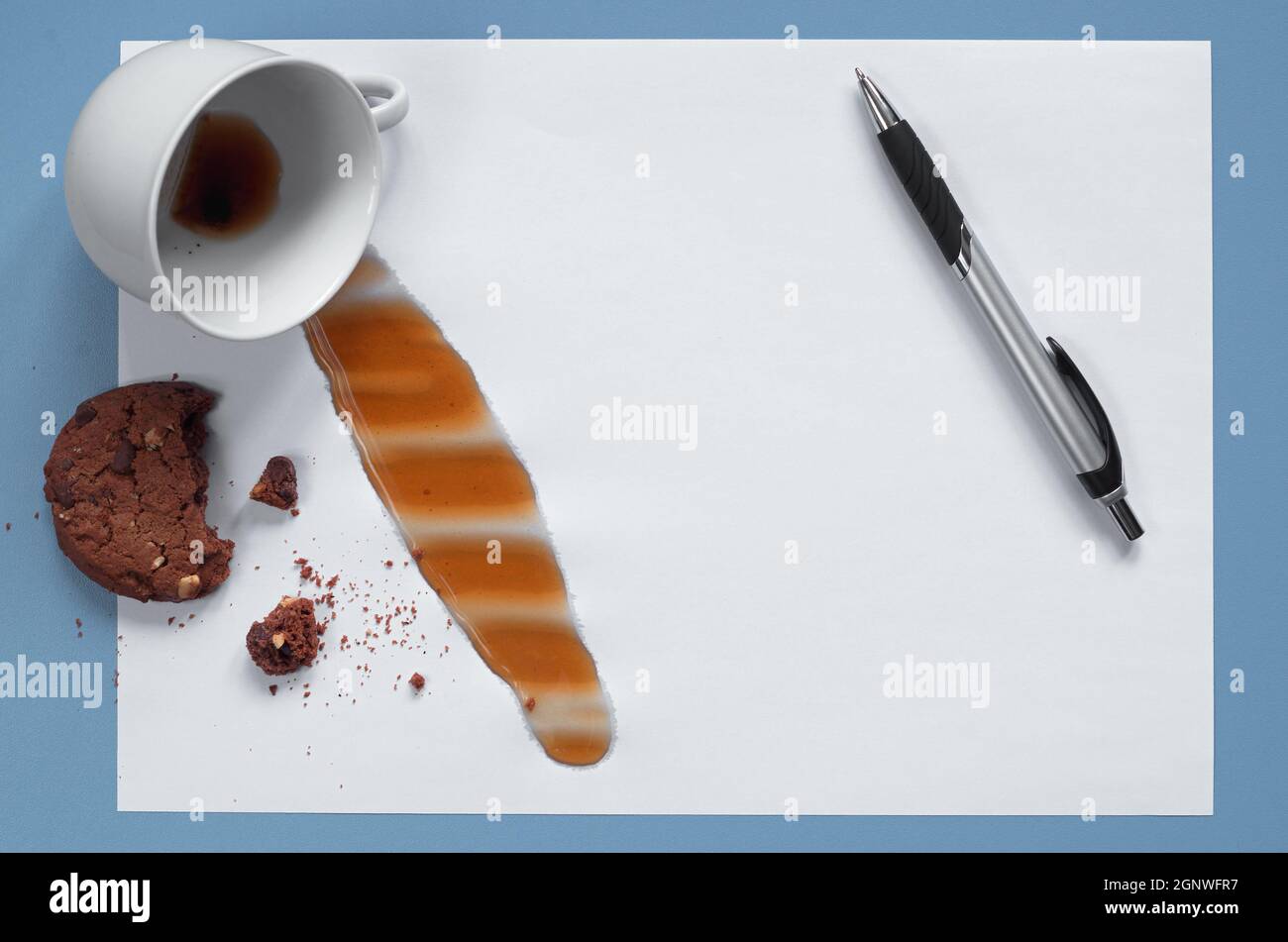 Crumbs desk hi-res stock photography and images - Alamy
