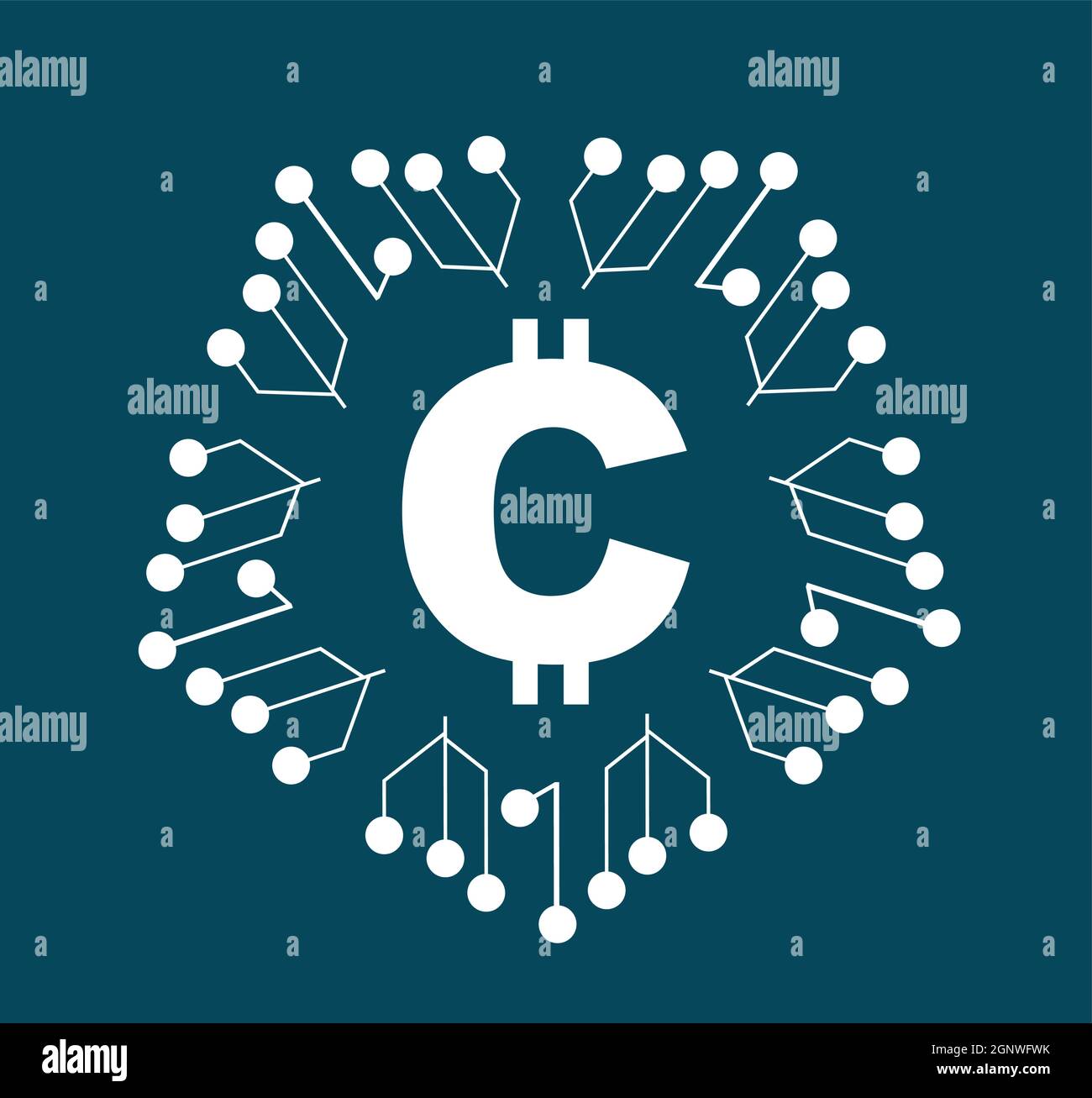 Crypto vector illustration Stock Vector Image & Art - Alamy