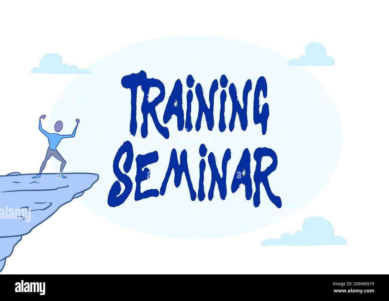 Text caption presenting Training Seminar. Business concept Academic ...