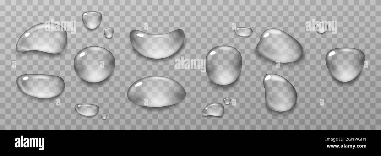 Shower drops water on Stock Vector Images - Alamy