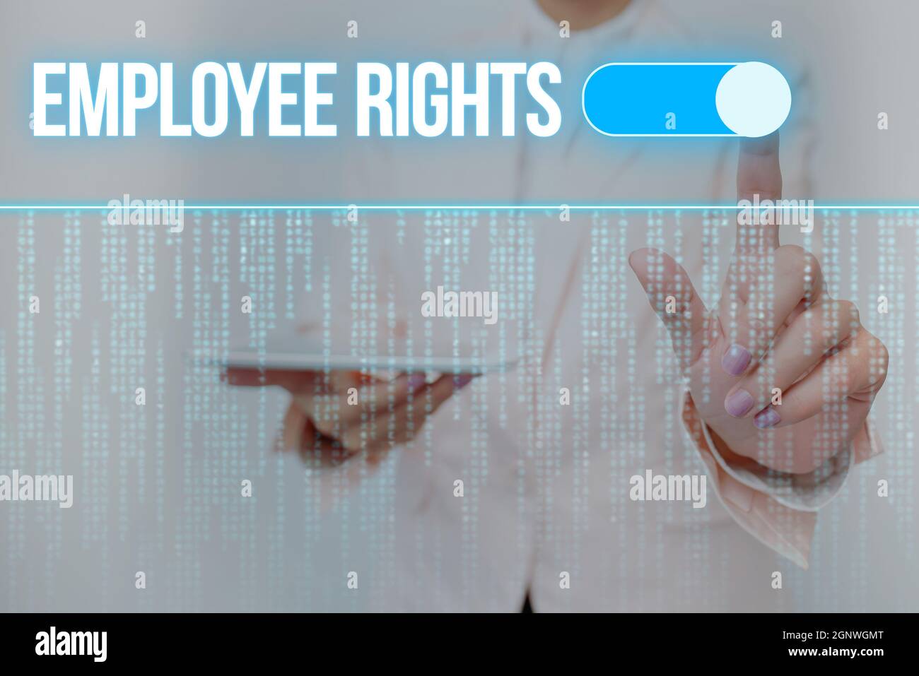 Text showing inspiration Employee Rights. Internet Concept All ...