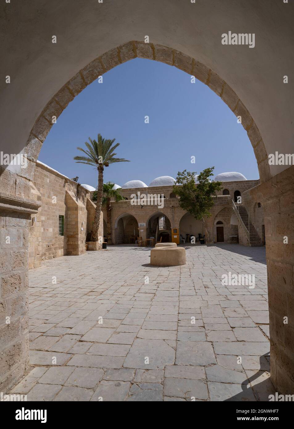 Nabi Musa, Israel - September 26th, 2021: The entrance to the prophet ...