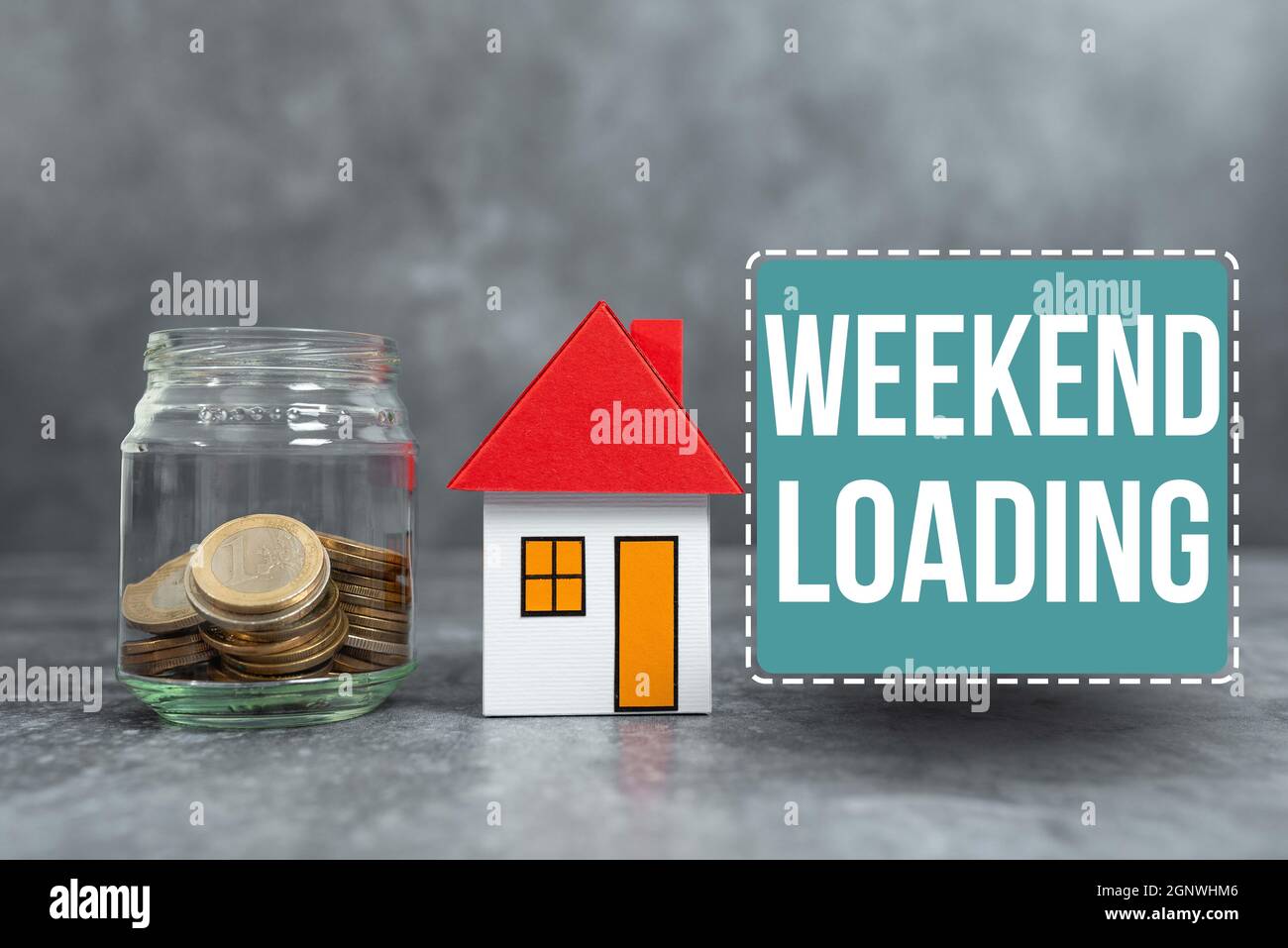Text caption presenting Weekend Loading. Conceptual photo Starting ... Text caption presenting Weekend Loading. Conceptual photo Starting ...