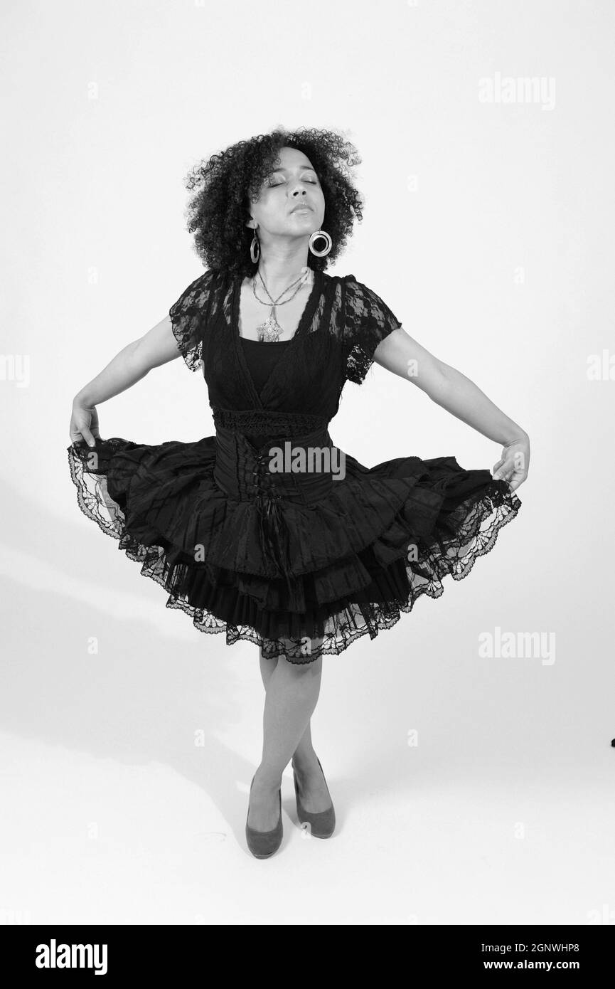 An Liz, a french Blues singer in Paris. Paris, France. 2012 Photo by ...