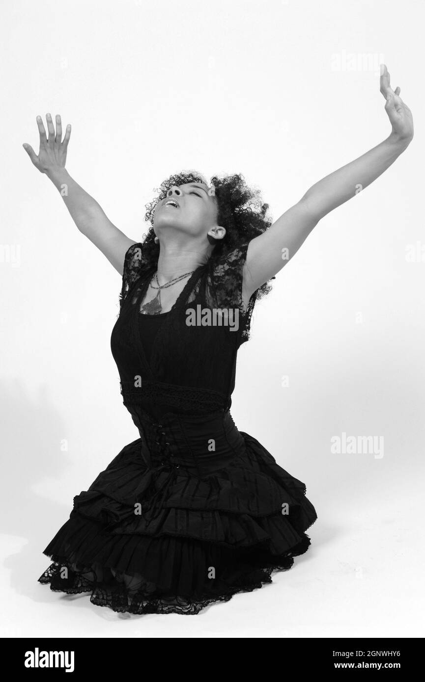 Liz white woman in black hi-res stock photography and images - Alamy