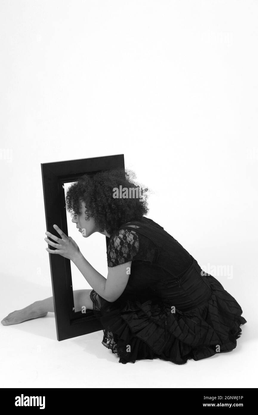 Parisienne model Black and White Stock Photos & Images - Alamy