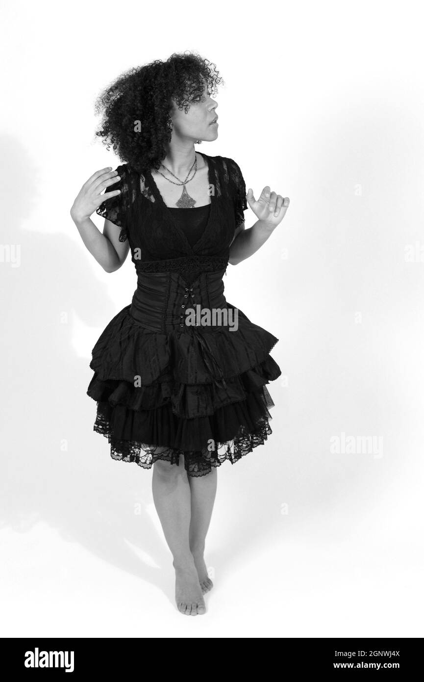 An Liz, a french Blues singer in Paris. Paris, France. 2012 Photo by ...