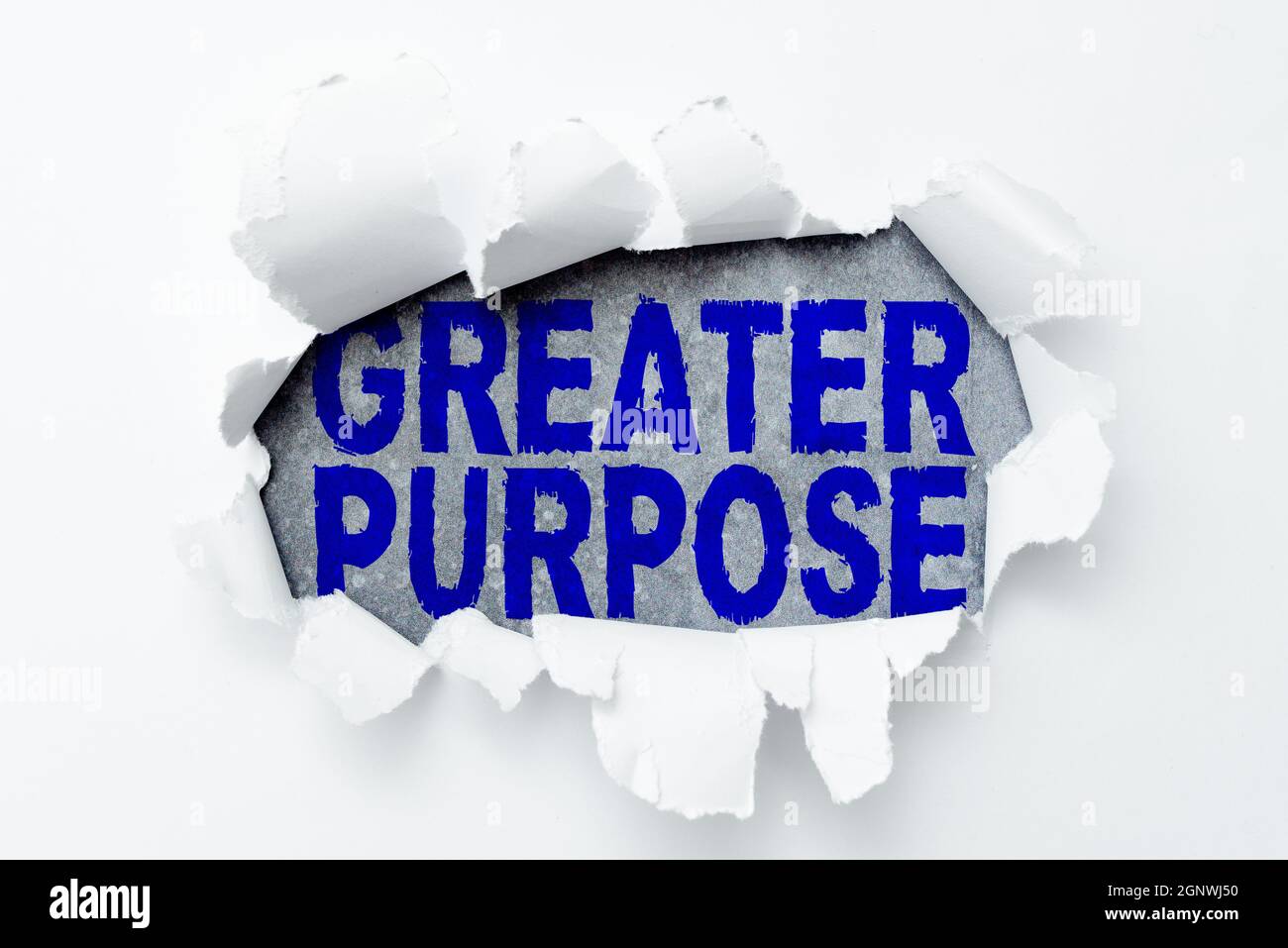 Writing displaying text Greater Purpose. Business overview Extend in ...