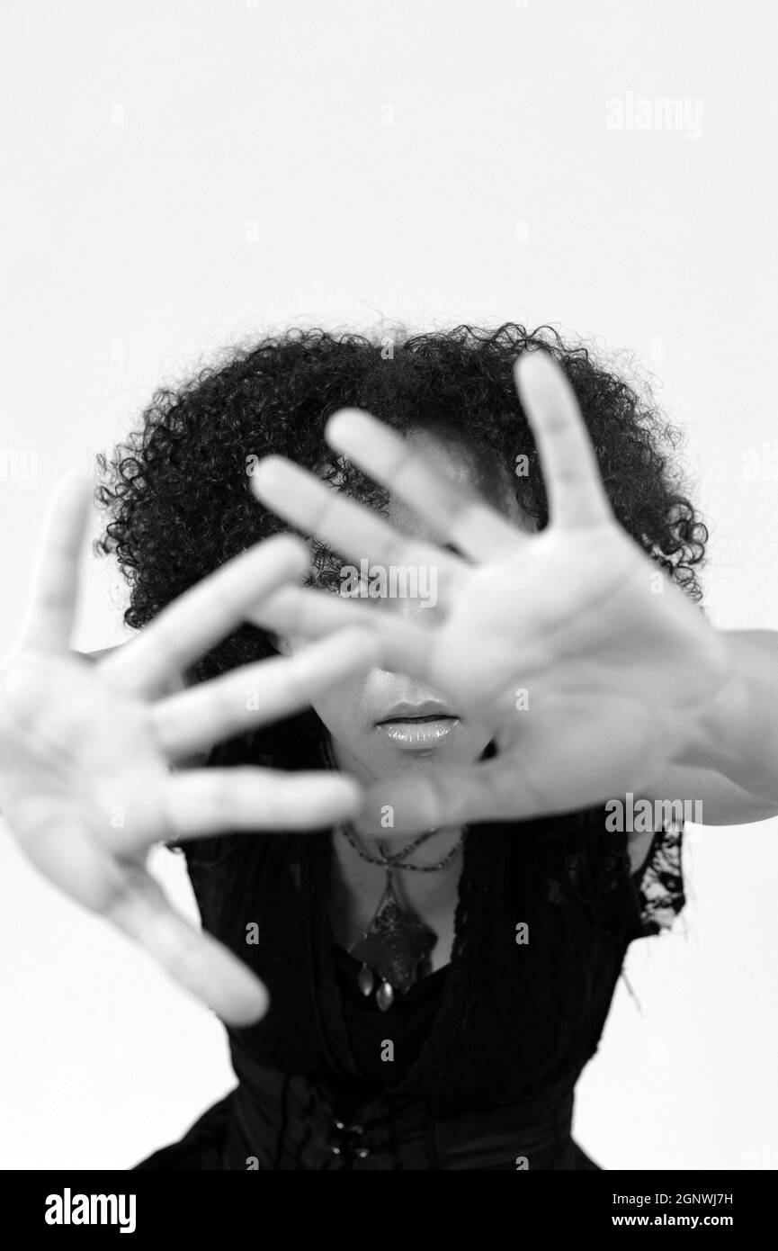 An Liz, a french Blues singer in Paris. Paris, France. 2012 Photo by ...