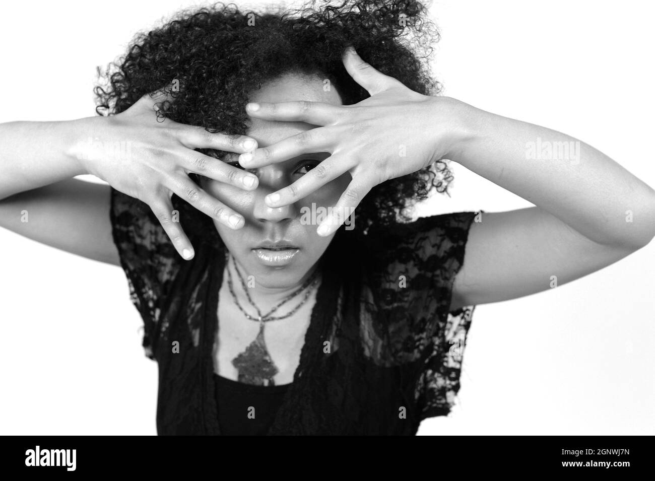 An Liz, a french Blues singer in Paris. Paris, France. 2012 Photo by ...