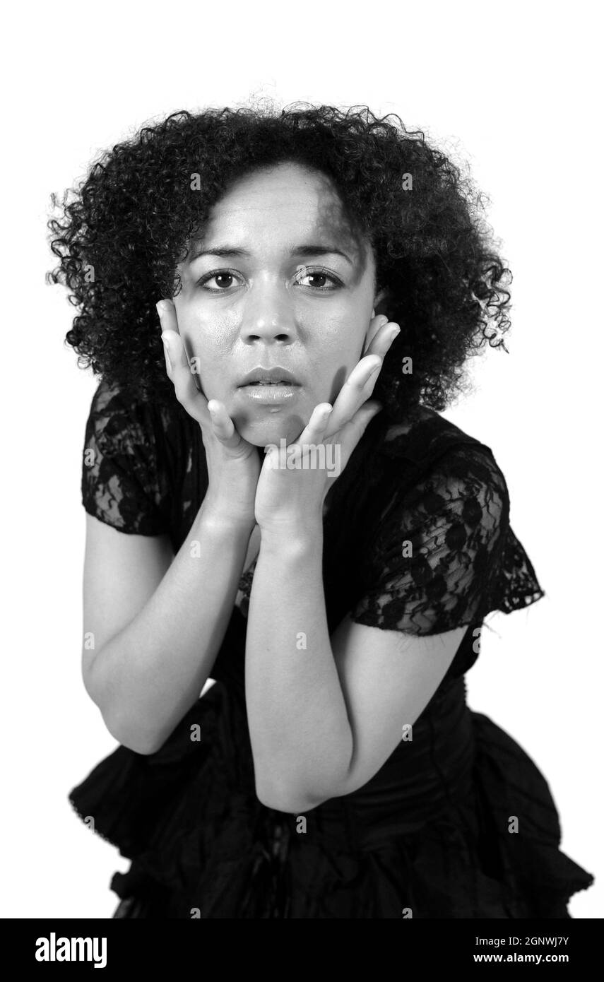 An Liz, a french Blues singer in Paris. Paris, France. 2012 Photo by ...