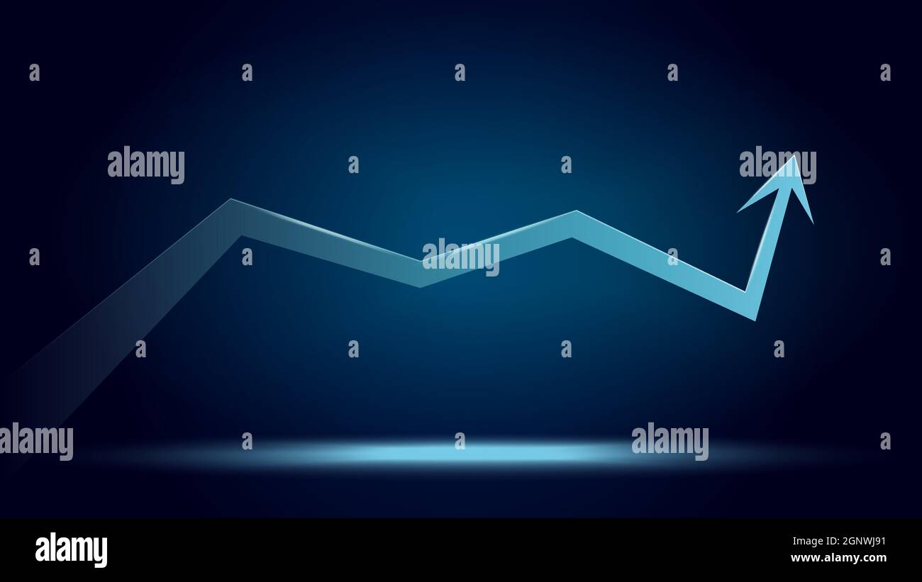 Trend arrow Stock Vector Images - Alamy