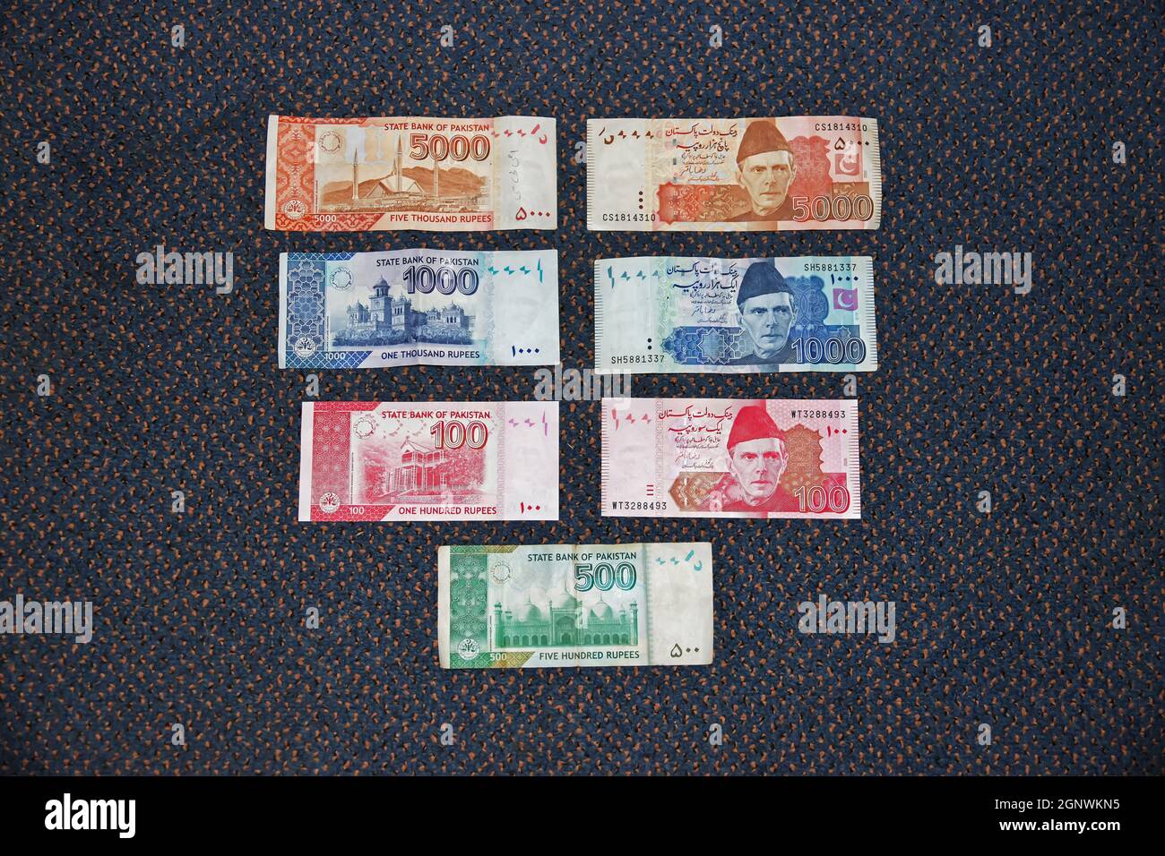 Rupee is cash, money of Pakistan Stock Photo - Alamy
