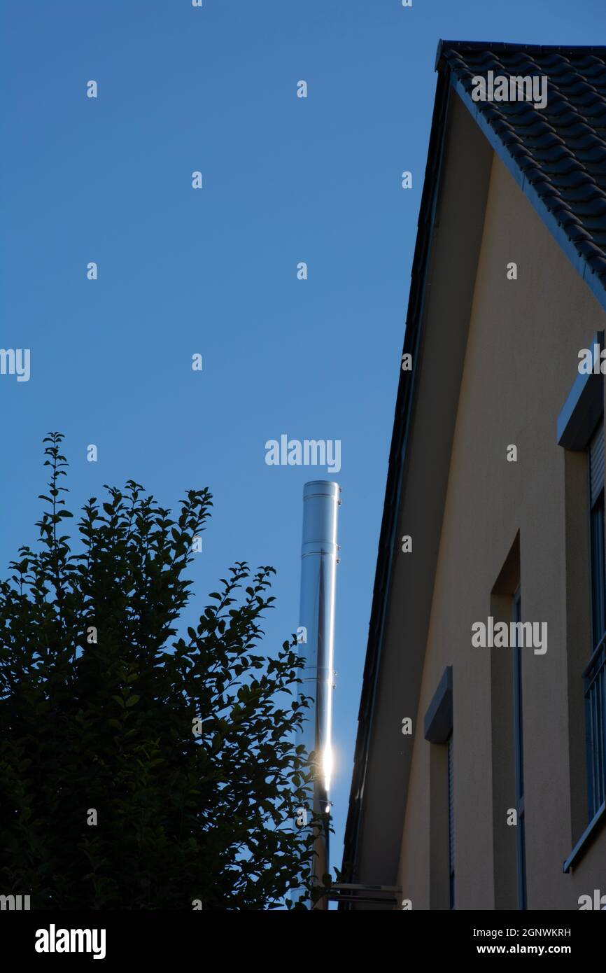 Boiler house chimney colorful hi-res stock photography and images - Alamy