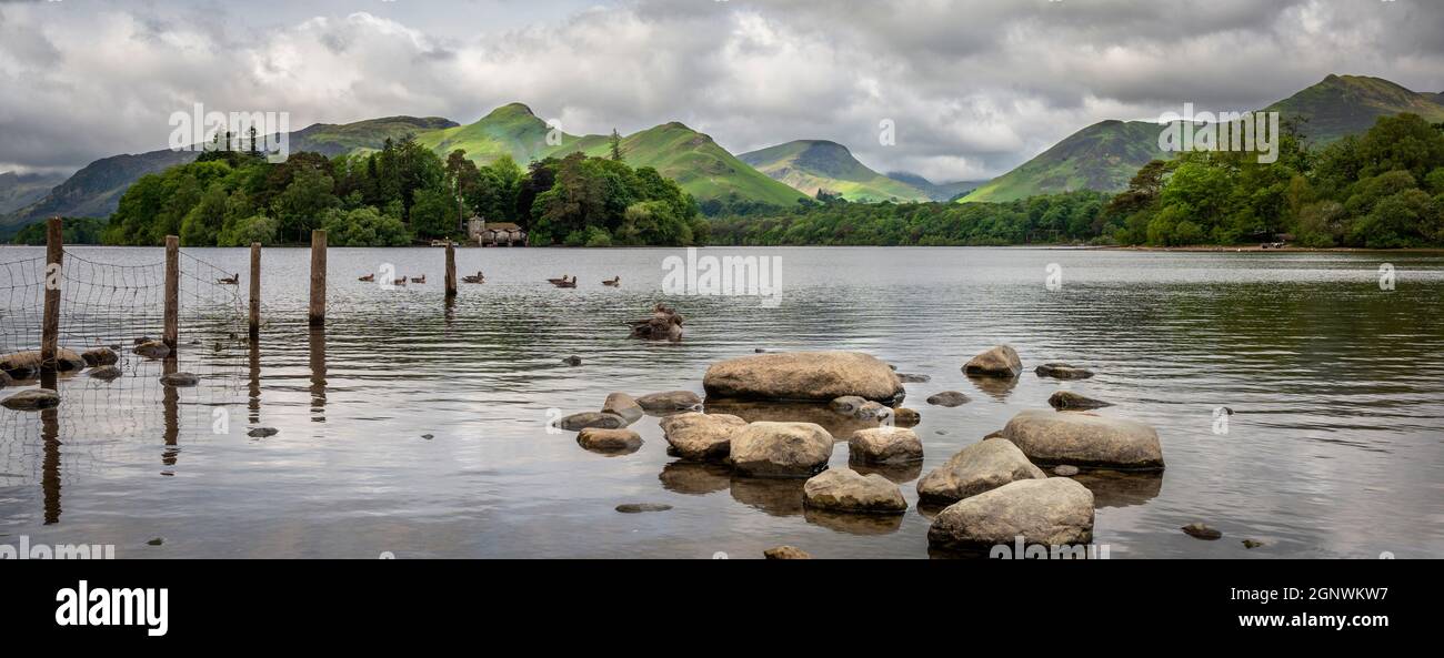 Derwent water, keswick, Lake district national park. UK Stock Photo - Alamy