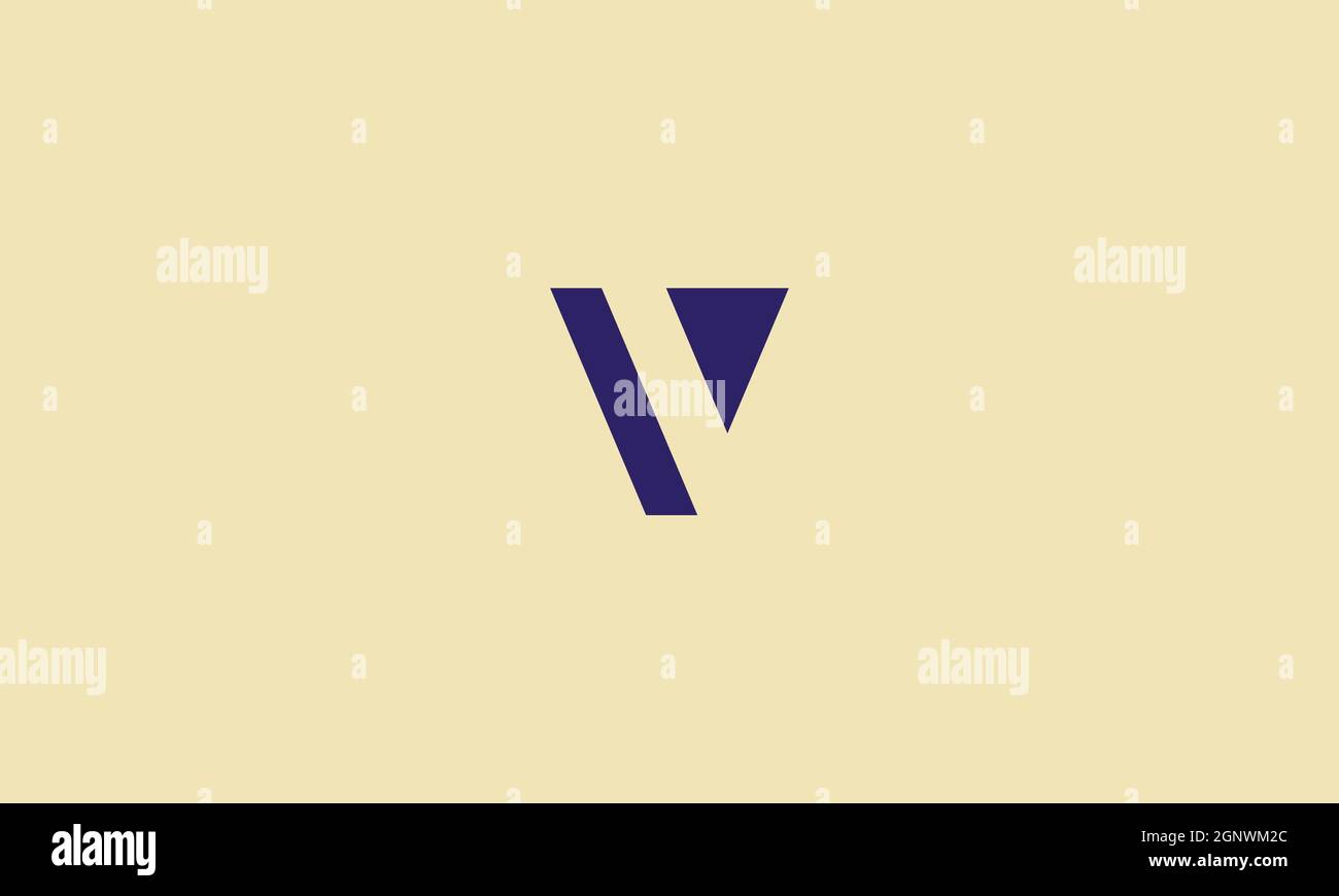 LETTER V LOGO DESIGN WITH NEGATIVE SPACE EFFECT FOR ILLUSTRATION USE ...