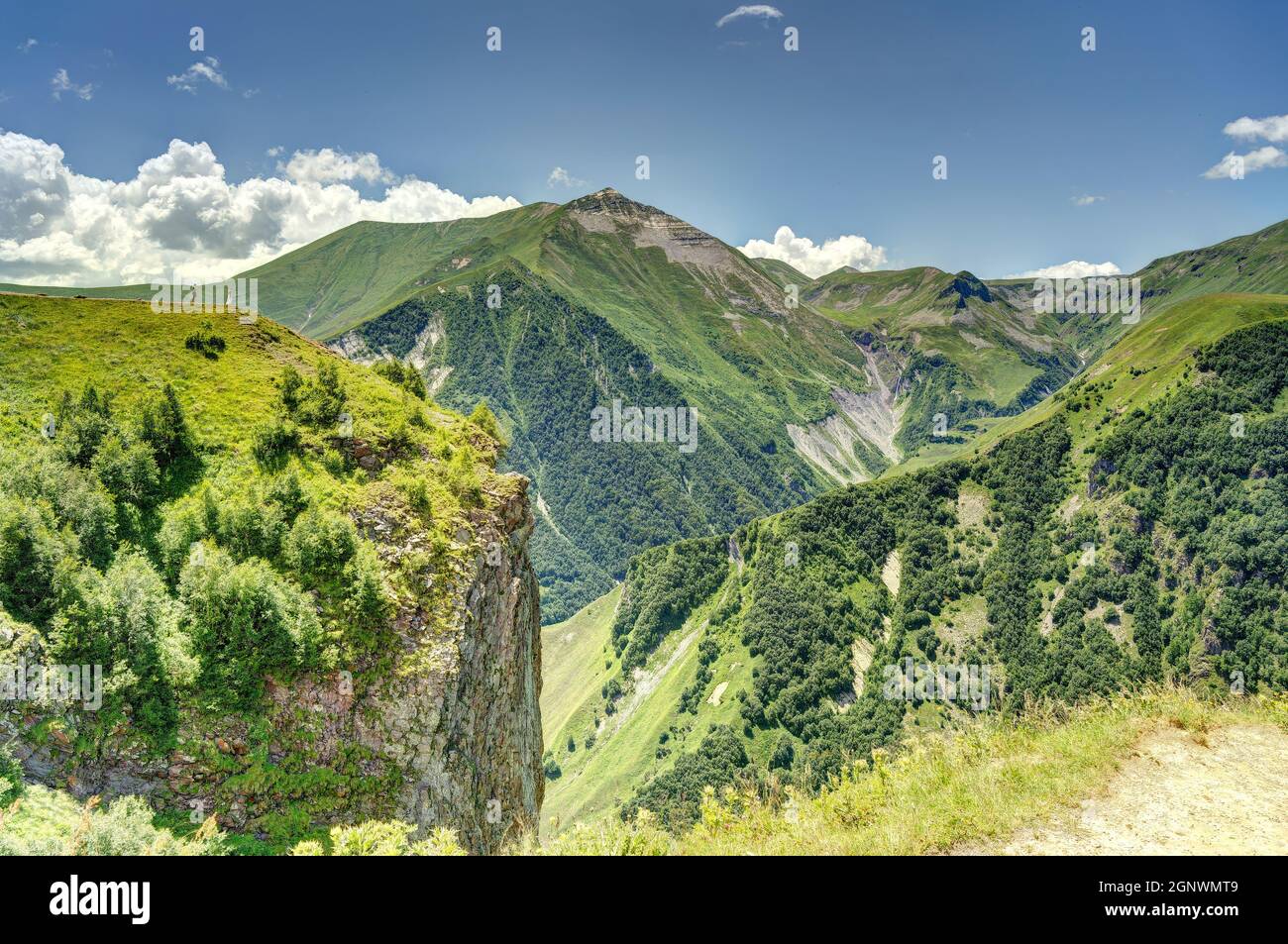 Gudauri Viewpoint, Georgia Stock Photo - Alamy