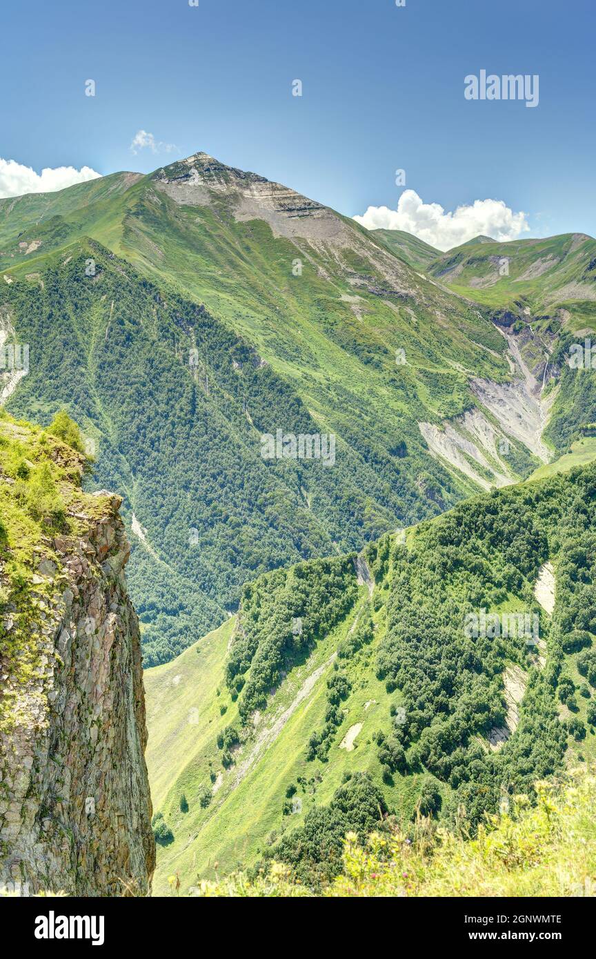Gudauri Viewpoint, Georgia Stock Photo - Alamy