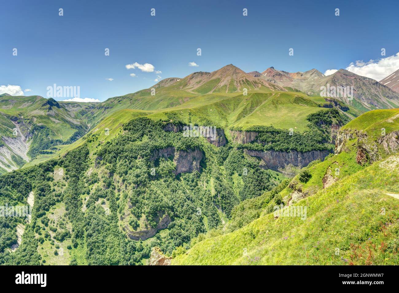 Gudauri summer hi-res stock photography and images - Alamy